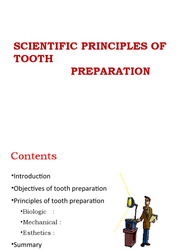 10 .Principles of Tooth Preparation | PDF | Periodontology | Dentistry ...