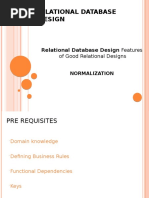 Features of Good Relational Design and Schema Refinement 1 | PDF | Relational Database | Databases