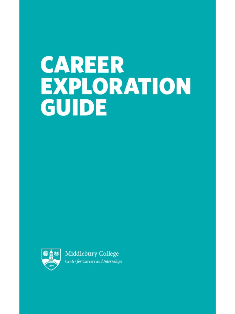 Middlebury Career Exploration Guide | PDF | Linked In | Employment
