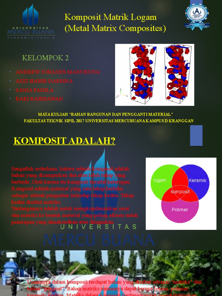 Komposit Matrik Logam (Metal Matrix Composites) (Autosaved) | PDF