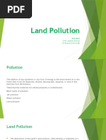 Geography (Land Pollution) Project | PDF