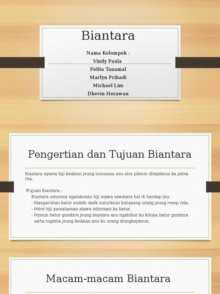 Sunda (PPT Biantara) | PDF