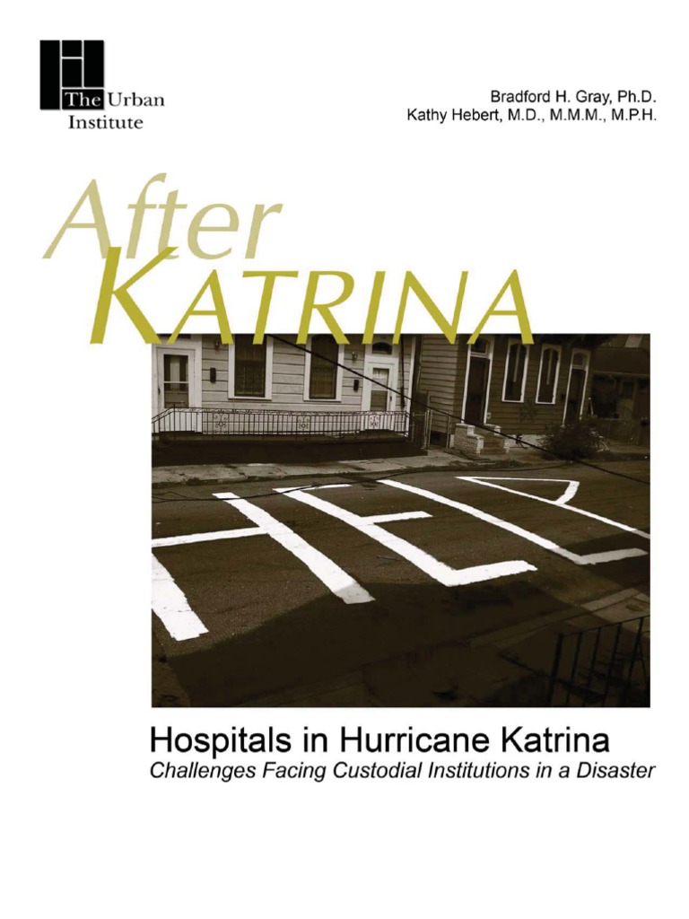 After Katrina: Hospitals in Hurricane Katrina | PDF | Hurricane Katrina | Emergency Evacuation