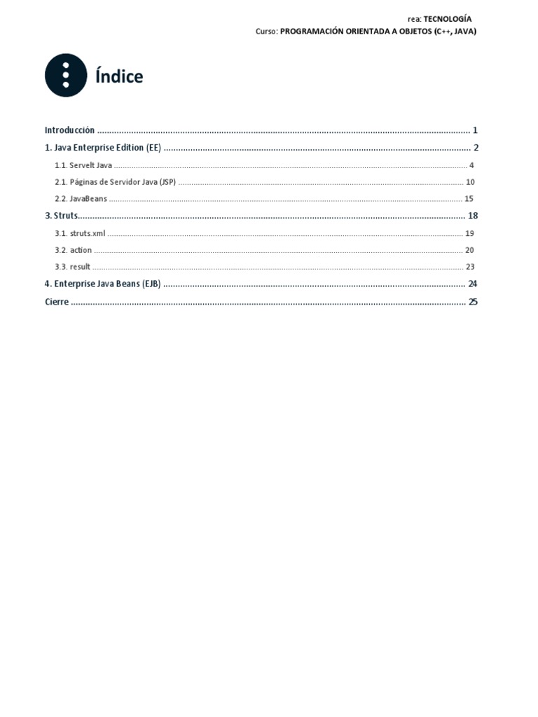 Programación Orientada A Objetos Modulo 2 | PDF | Páginas del servidor Java | Servlet Java