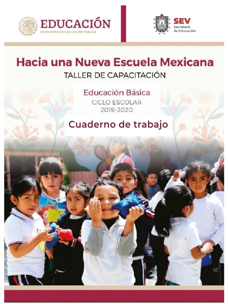 Cuaderno De Trabajo Final Revisado Pdf Educación De La Primera