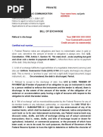 International Bill of Exchange Template | PDF | Negotiable Instrument ...
