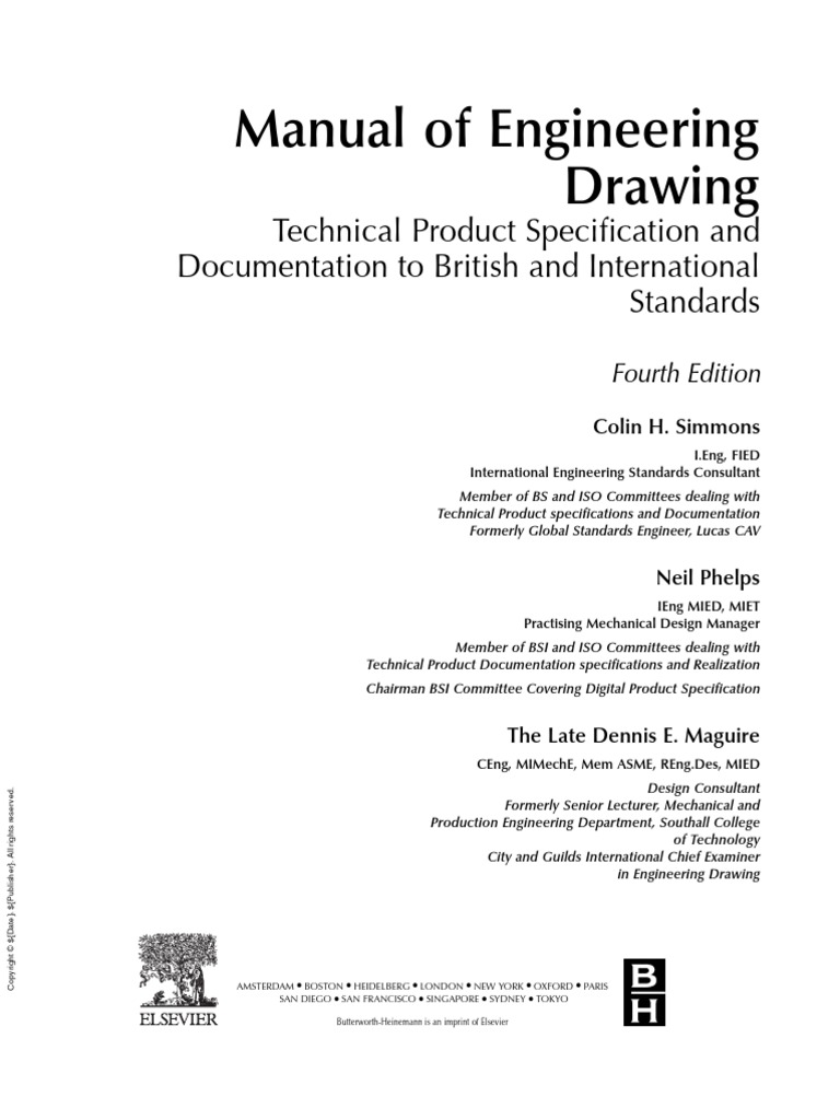 (Manual of Engineering Drawing) PDF | PDF | Science And Technology ...