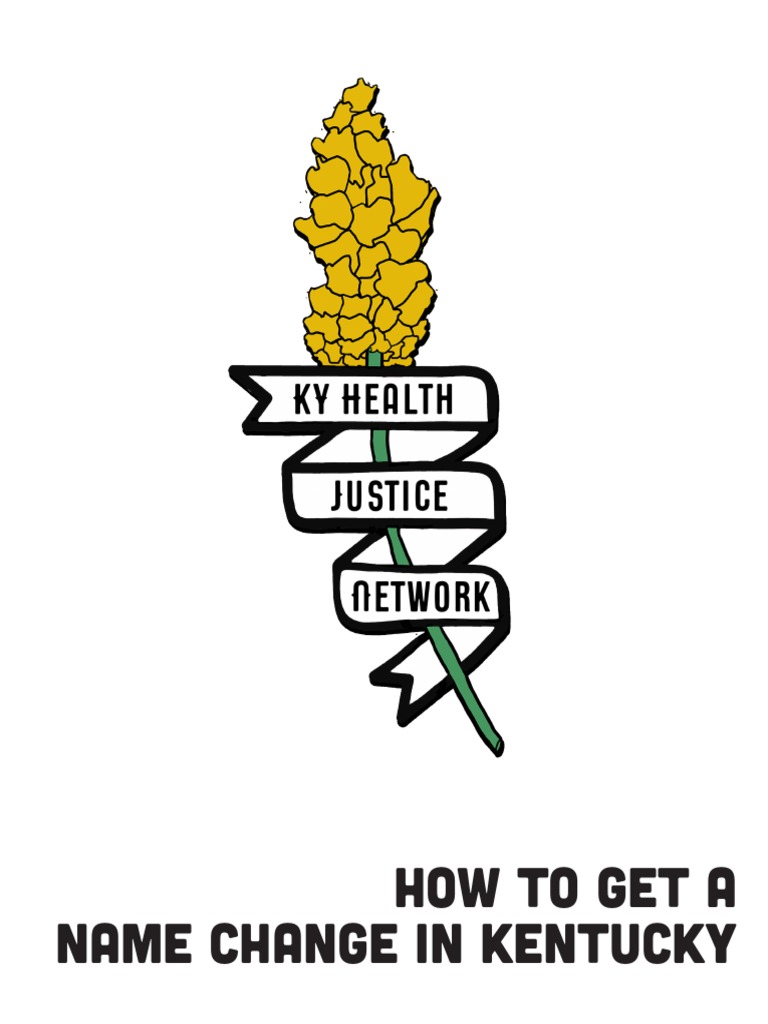 KY Name Change Guide | PDF | Notary Public | Government Information