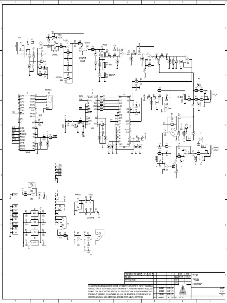 P0337 - Service - IMPL PCB PH - P0337 - Schematic Diagram RevC-C FRONT ...