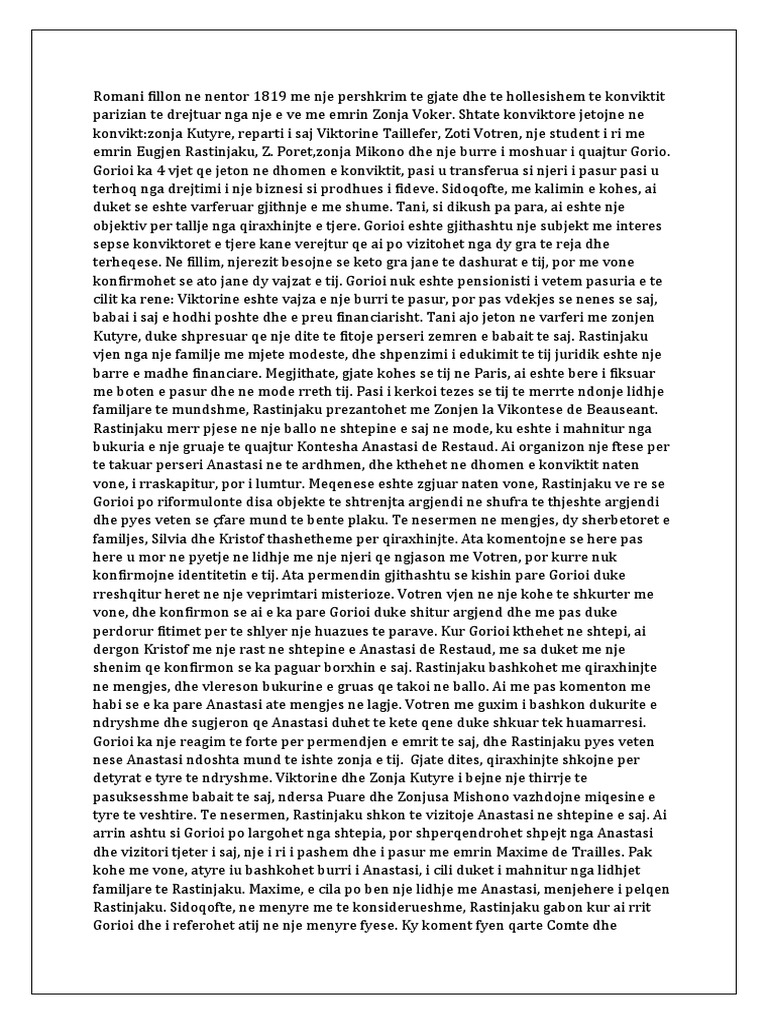 Xha Gorioi - Permbledhje | PDF