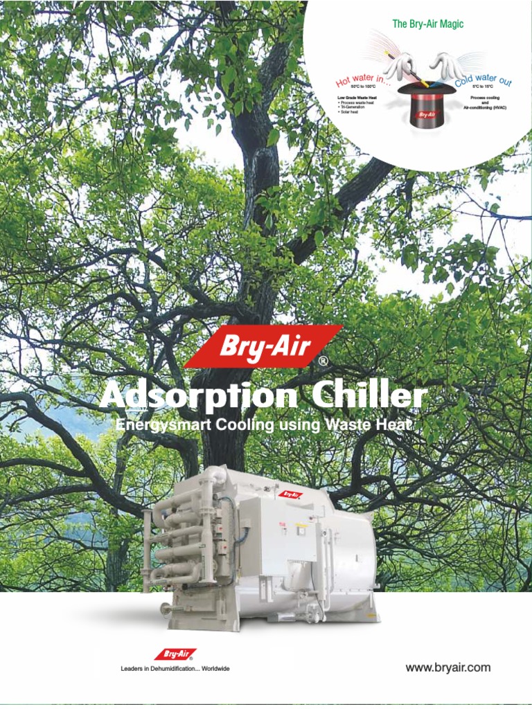 Adsorption Chiller Brochure 1 PDF | PDF | Adsorption | Water Heating