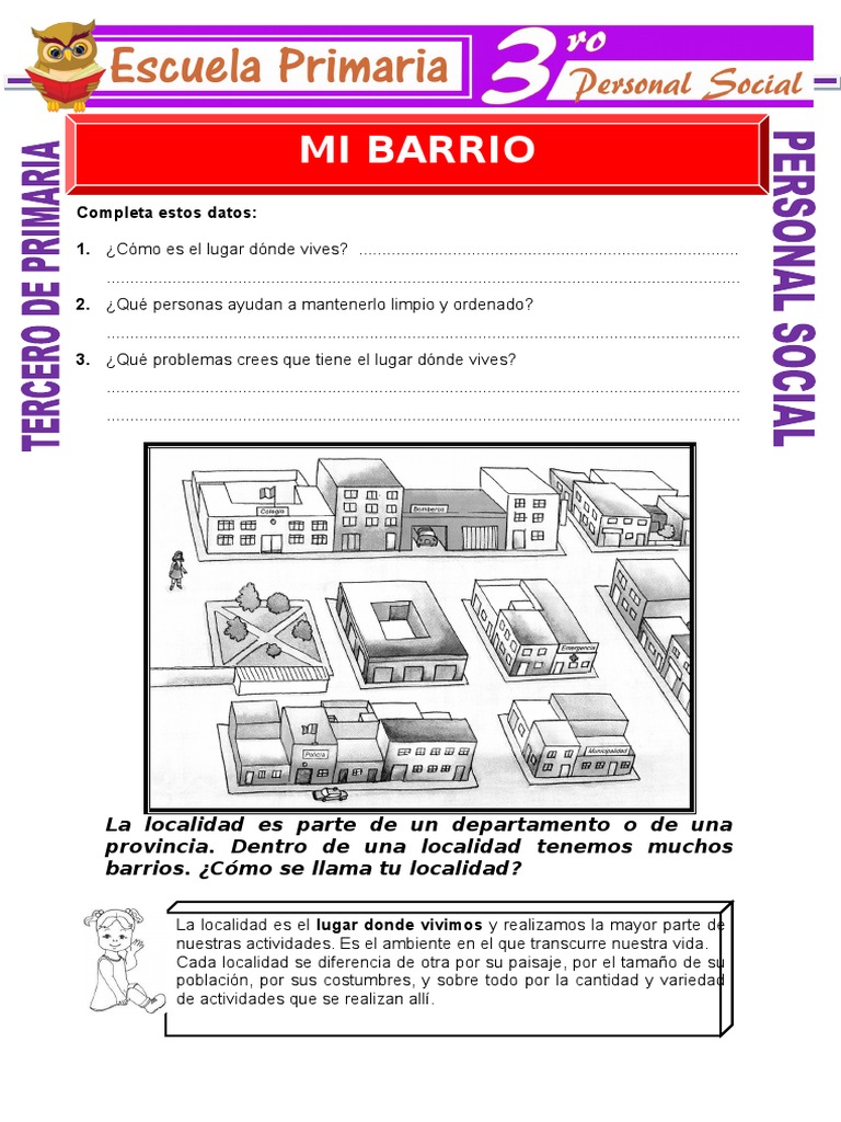 Actividades del Barrio para Niños | PDF