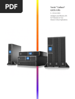 Vertiv GXT5 UPS 750VA To 3kVA User Manual | PDF | Power Inverter | Ac Power Plugs And Sockets
