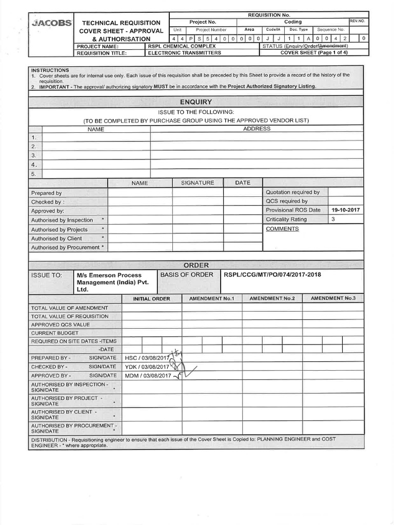 01 Electronic Transmitter PDF | PDF | Specification (Technical Standard ...