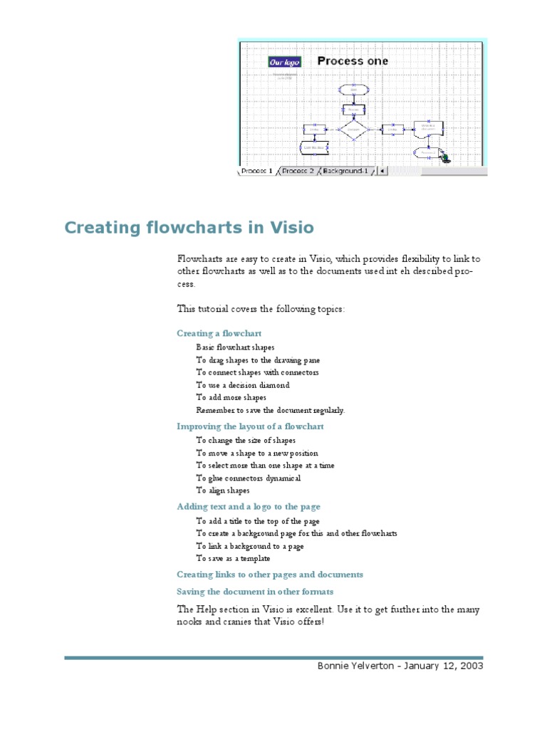 Using Visio | PDF | Hyperlink | Web Page