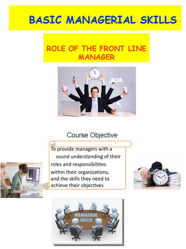 Essential Managerial Skills Overview | PDF | Interpersonal ...