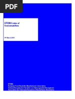 List of Emulsifiers (E471 and E472) | PDF | Types Of Chocolate | Chocolate