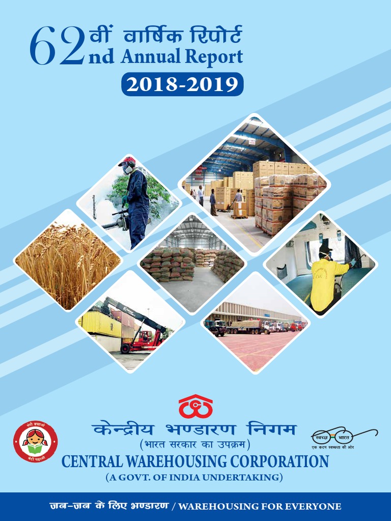 CWC Annual Report 2018-19 PDF | PDF | Proxy Voting | Corporations