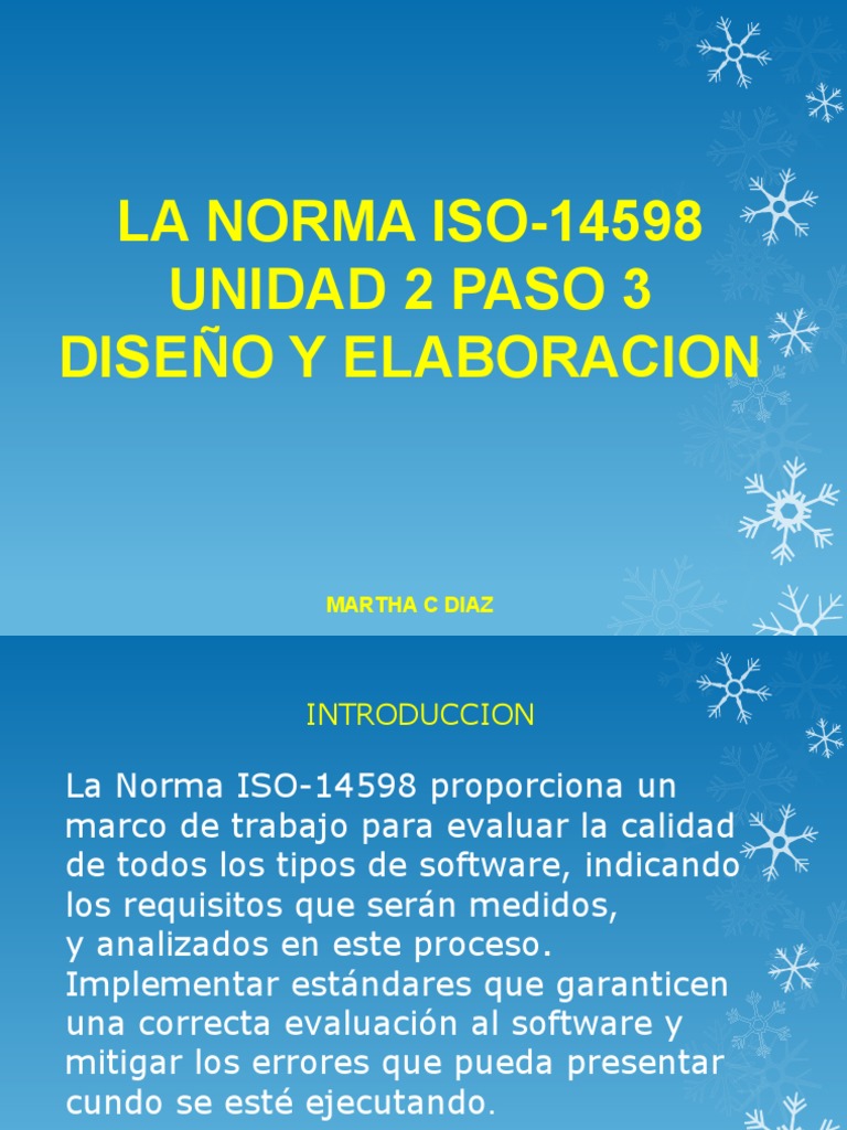 Norma Iso 14598 | PDF | Organización internacional para la ...