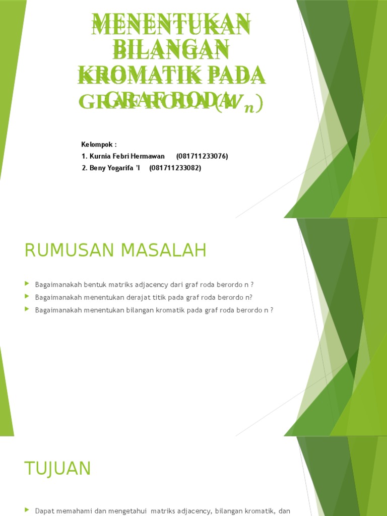 Bilangan Kromatik Graf Roda | PDF | Komputer