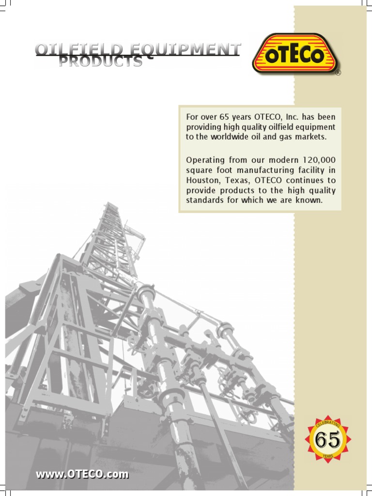 Oteco Products Brochure1 | PDF | Valve | Pipe (Fluid Conveyance)