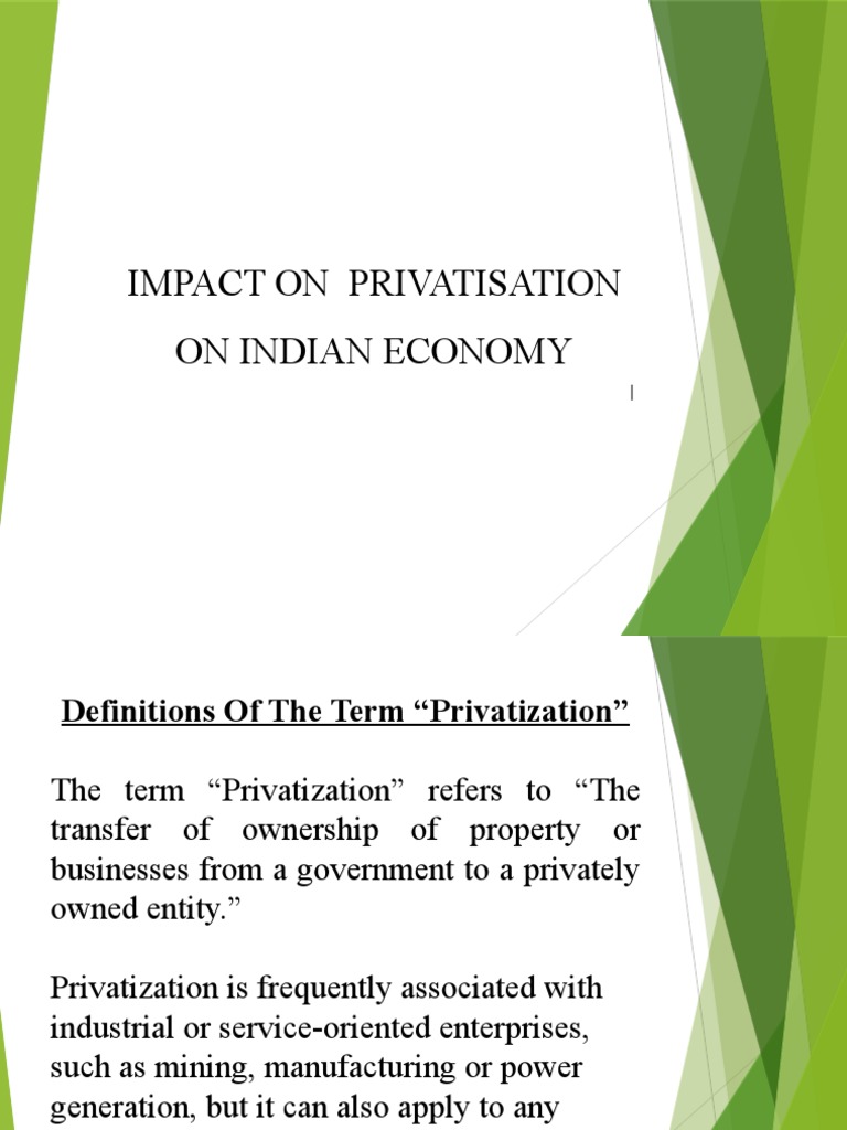 IMPACT of PRIVATISATION Aaa | PDF | Privatization | State Owned Enterprise