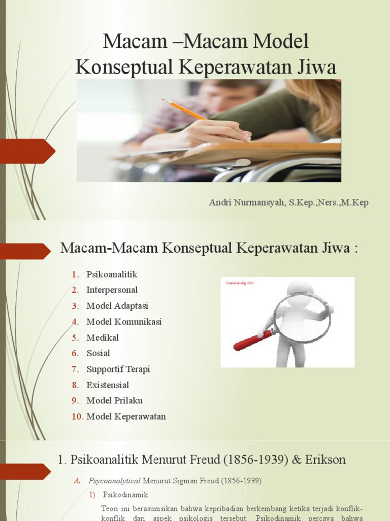 Macam-Macam Model Konseptual Kep - Jiwa | PDF
