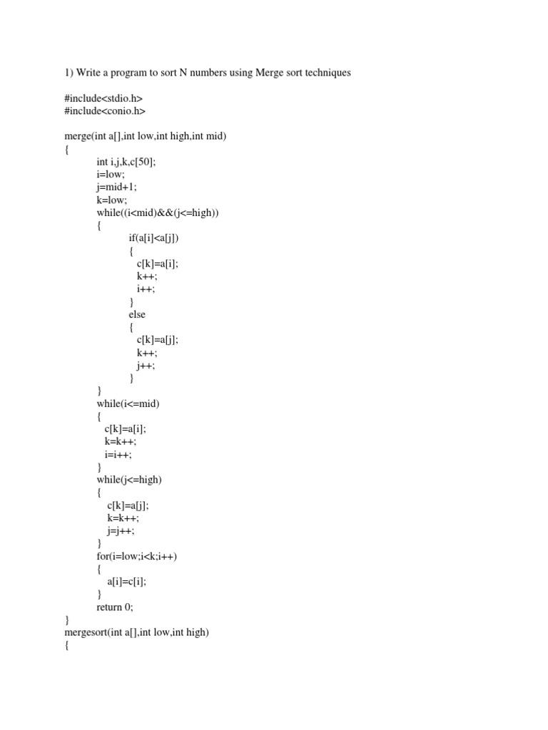 Daa Lab Programs Download Free Pdf Discrete Mathematics Computing