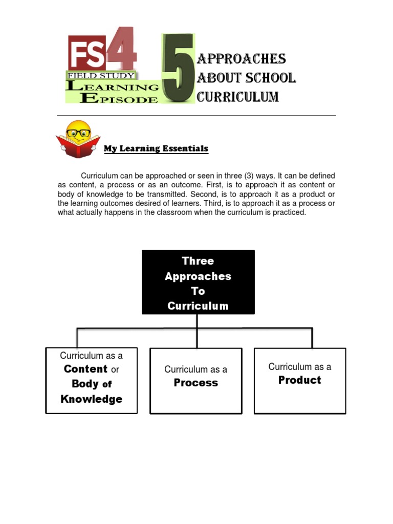 fs4 (Episode 5) | PDF | Curriculum | Arithmetic