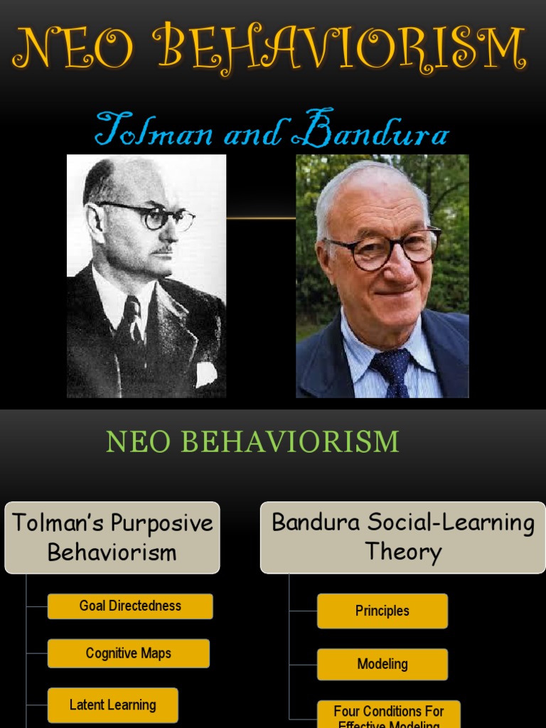 Neo Behaviorism PDF | PDF | Reinforcement | Behaviorism