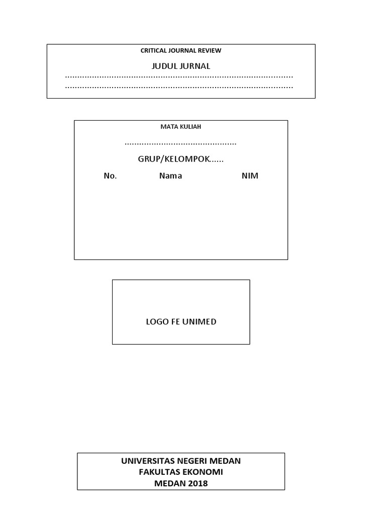 Format Tugas CJR | PDF