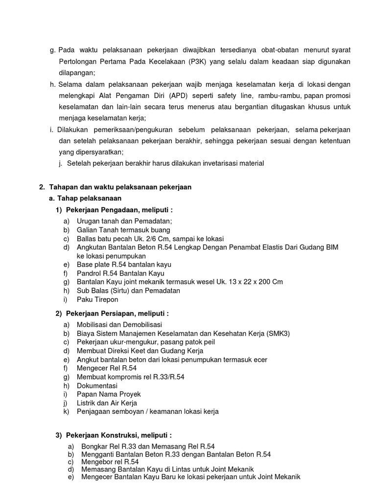 Metode Pekerjaan | PDF