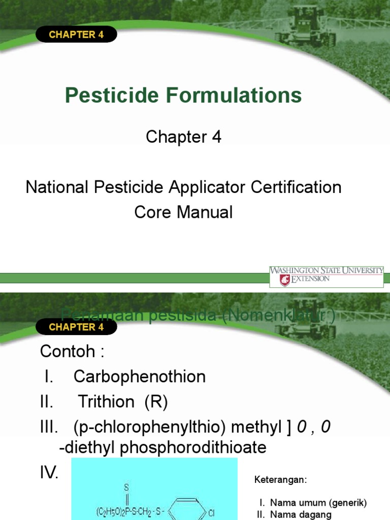 Formulasi Herbisida, 2019 | PDF | Emulsion | Solution
