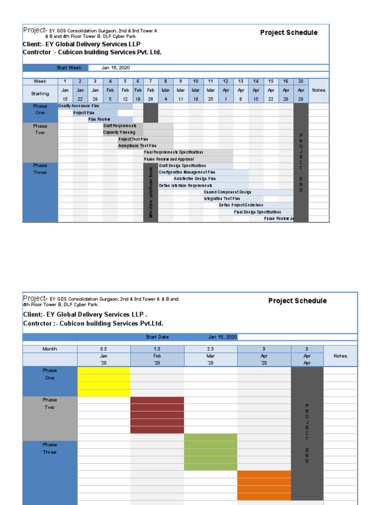 Project Shedule | PDF | Computer Engineering | Business