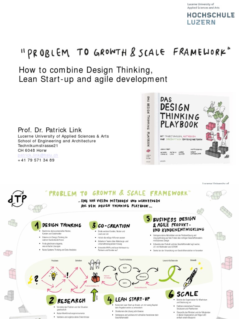 Keynote Patrick Link Design Thinking Summit 2017 | PDF | Design ...
