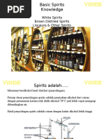 Jenis-jenis Minuman Aperitif dan Spirit | PDF | Memasak, Makanan, & Anggur