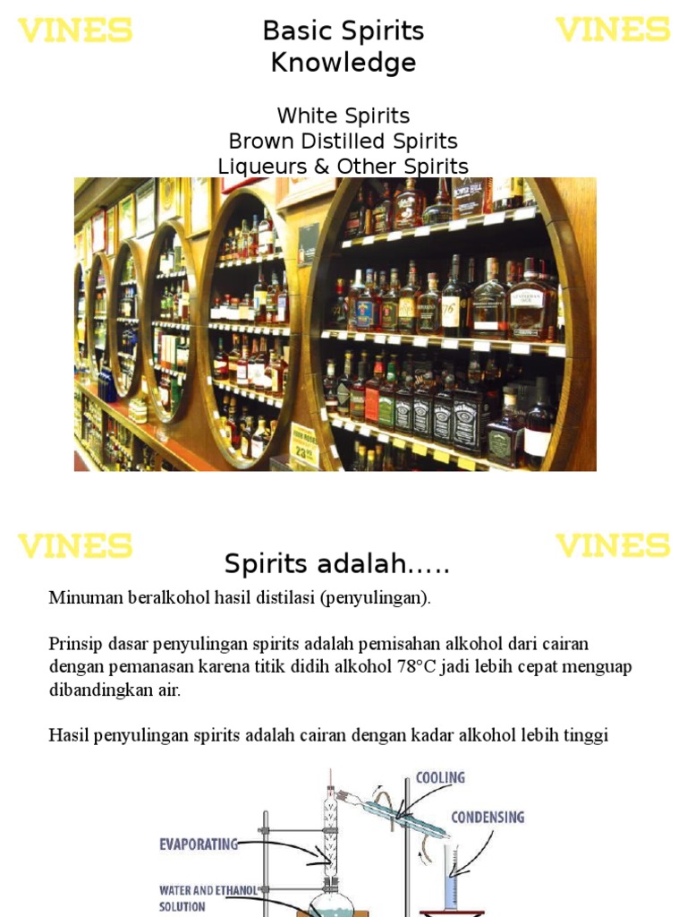 Basic Spirits Knowledge - Vines | PDF