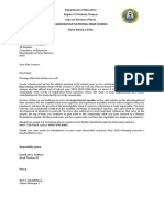 FUN RUN Letter | PDF | Transport