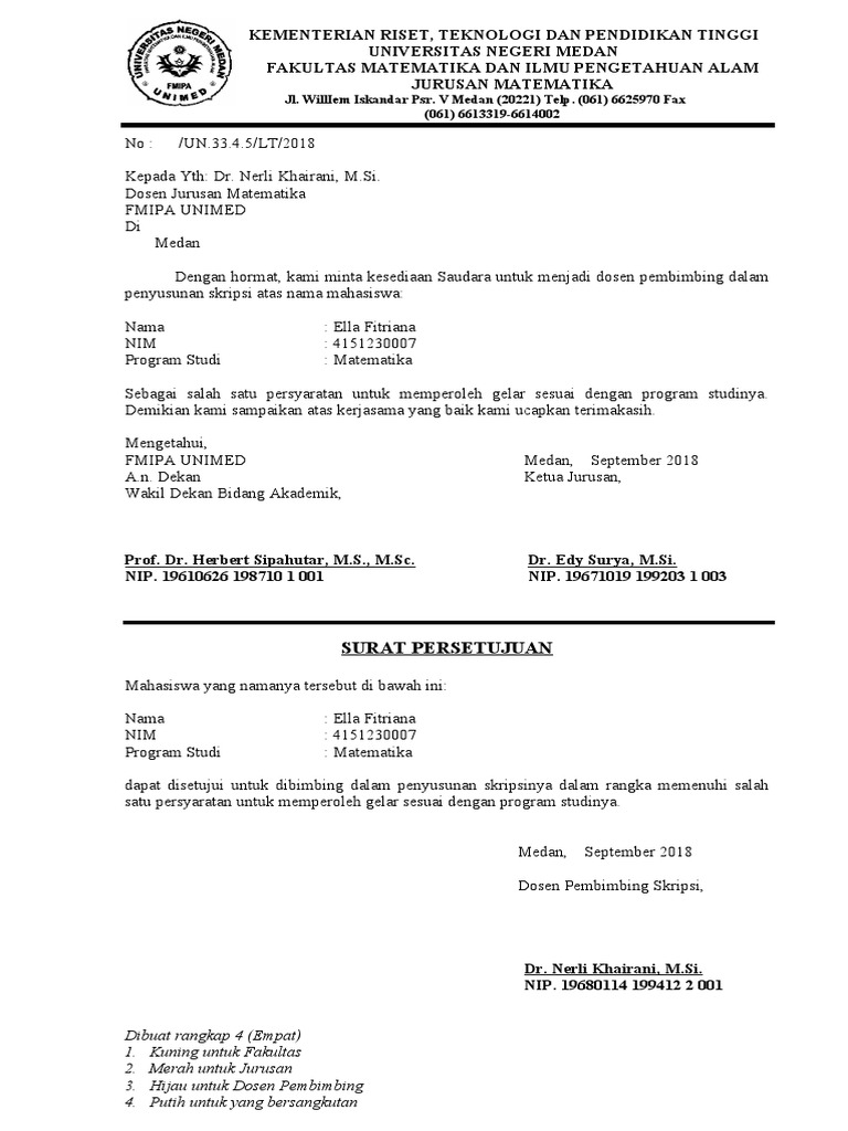 SK PS Ella Fitriana (4151230007) | PDF