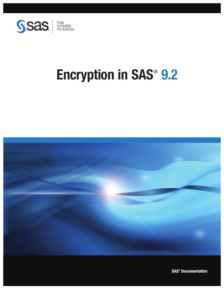 Encryption in SAS 9.2 | PDF | Secure Shell | Transport Layer Security