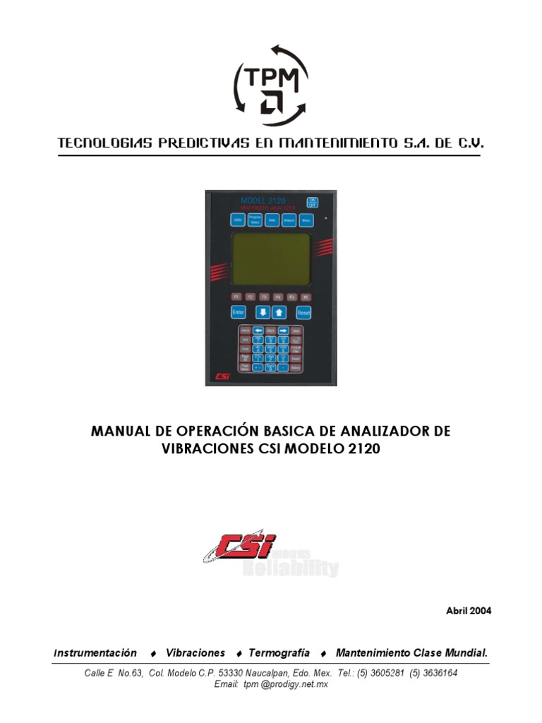 Manual Basico Español CSI - 2120 | PDF | Módem | Almacenamiento de ...