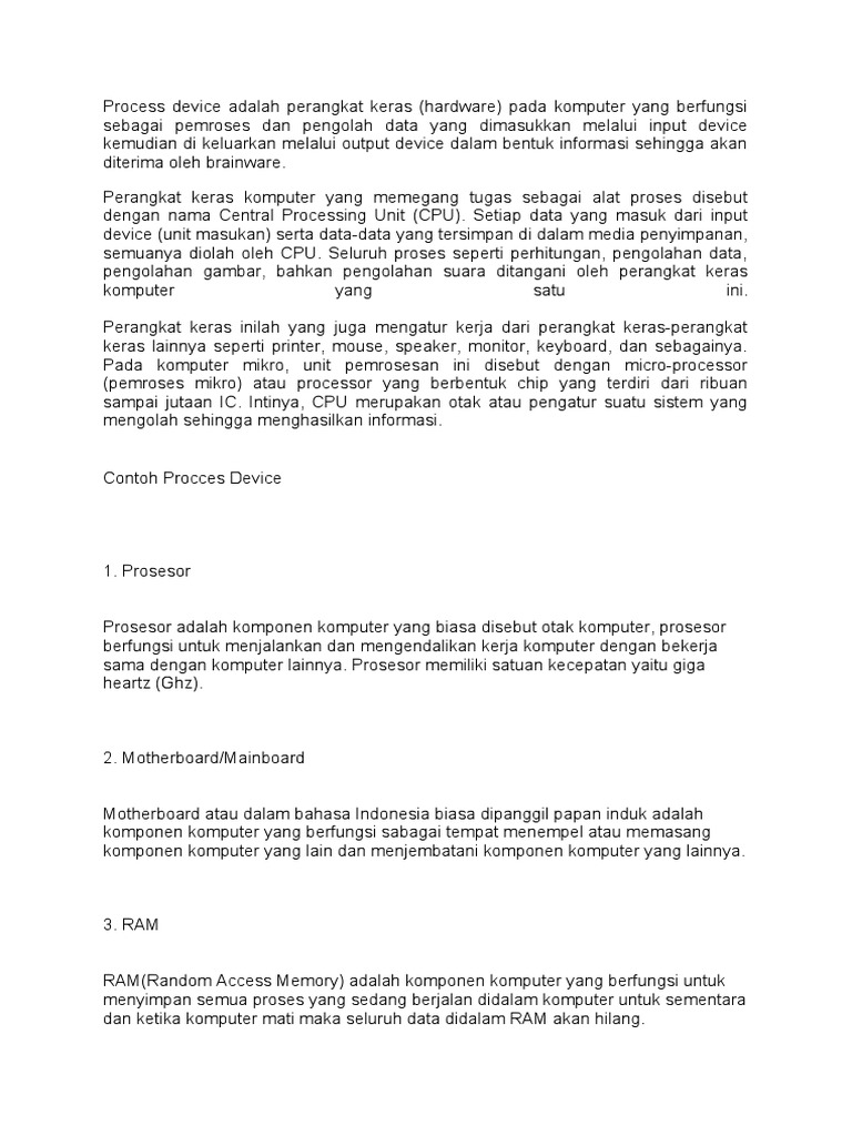 Data Process Device | PDF