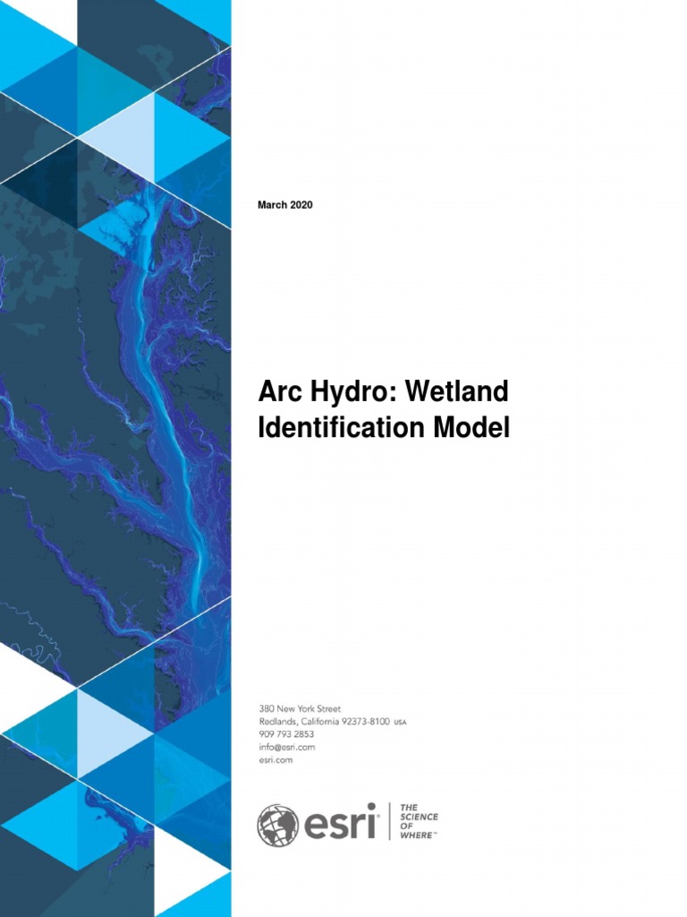 Arc Hydro Wetland Identification Model PDF | PDF | Dependent And ...