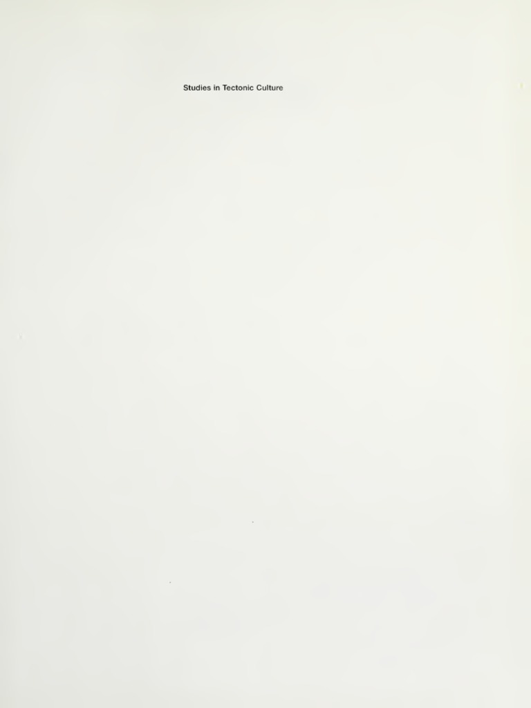 Kenneth Frampton - John Cava - Studies in Tectonic Culture - The ...