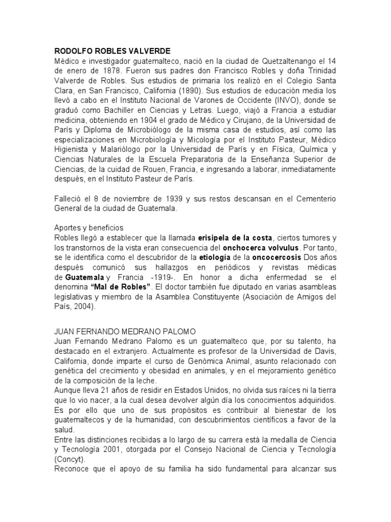 Rodolfo Robles Valverde | PDF | Bienestar | Medicina