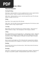 QPS Physical Competency Test Overview | PDF | Body Mass Index | Obesity
