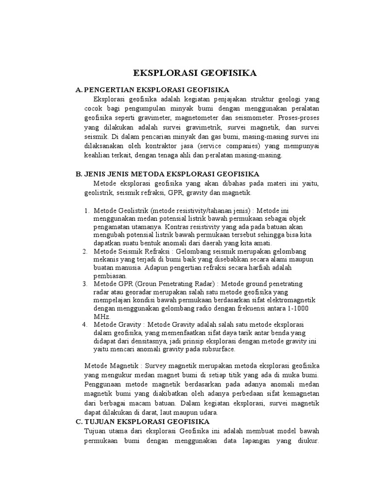 EKSPLORASI GEOKIMIA: PRINSIP DASAR DAN APLIKASINYA | PDF