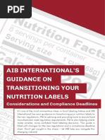 FDA Rounding Rules | PDF | Nutrition Facts Label | Essential Nutrients