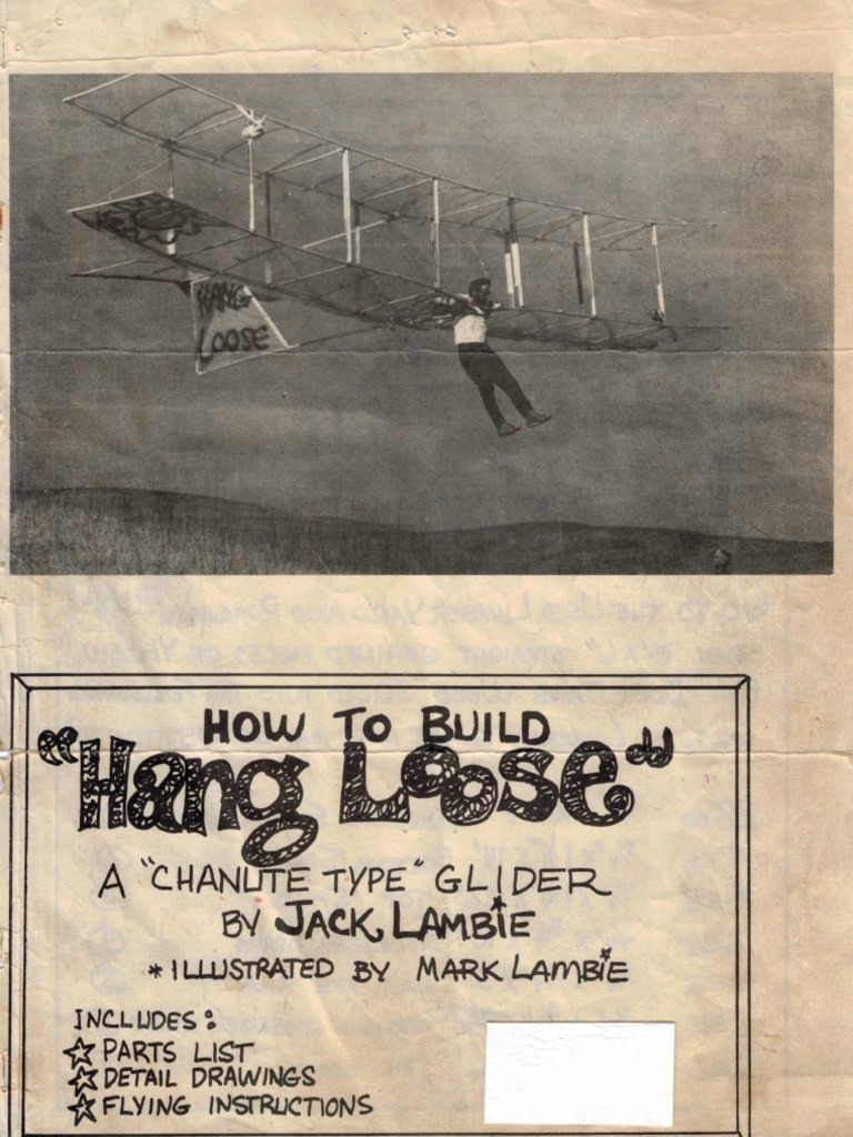 Hang Loose Glider Plans | PDF