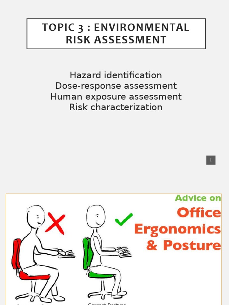 Topic 3 Environmental Risk Assessment | PDF | Toxicity | Safety